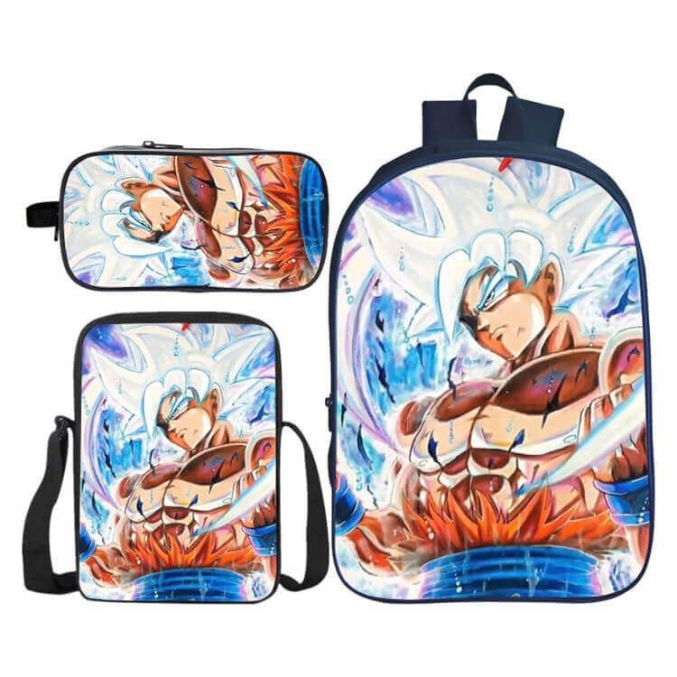 Pack scolaire Dragon Ball à composer - Cartable + Trousse + Sacoche